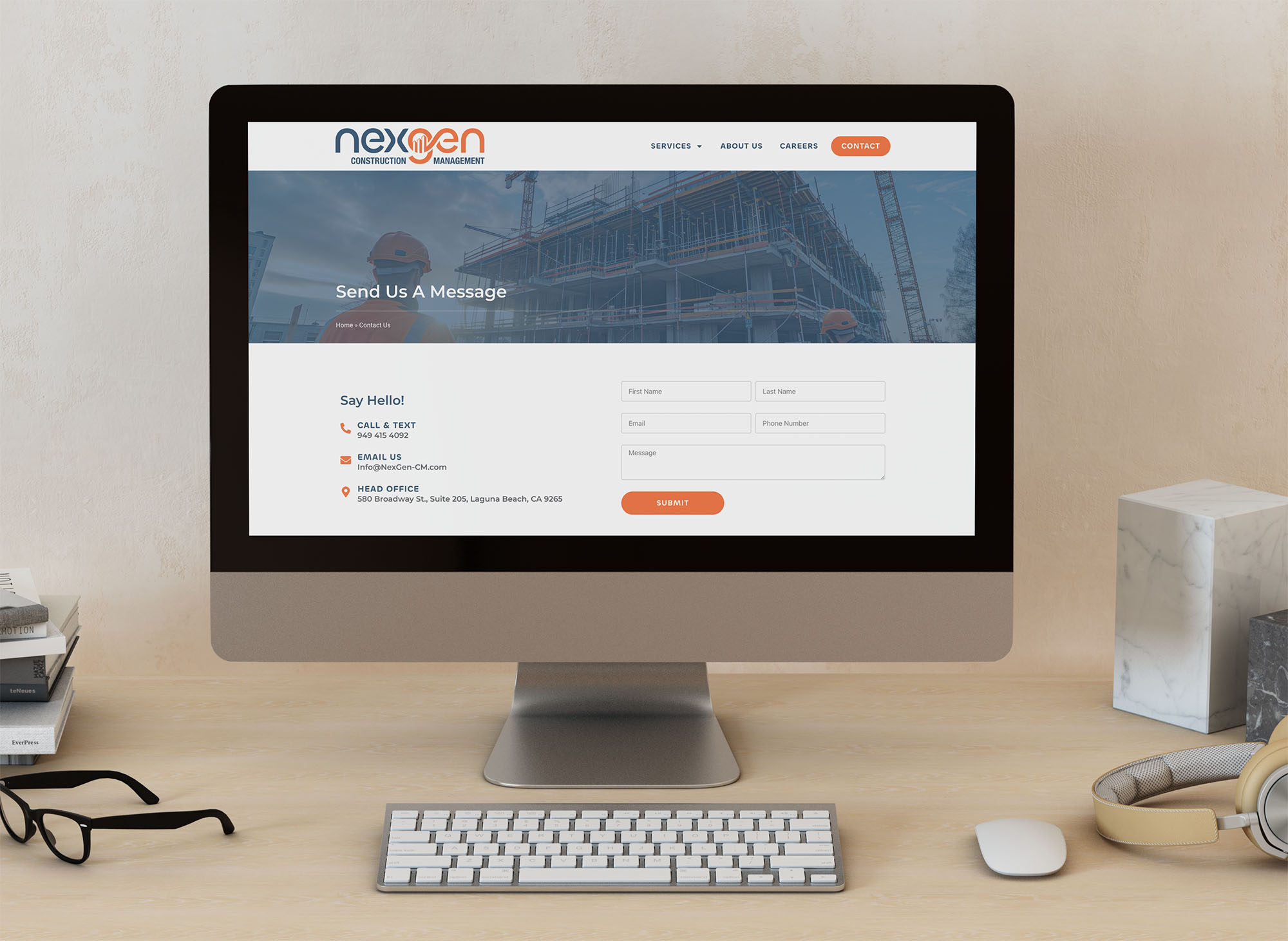NexGen Construction Management - Web Casa Design