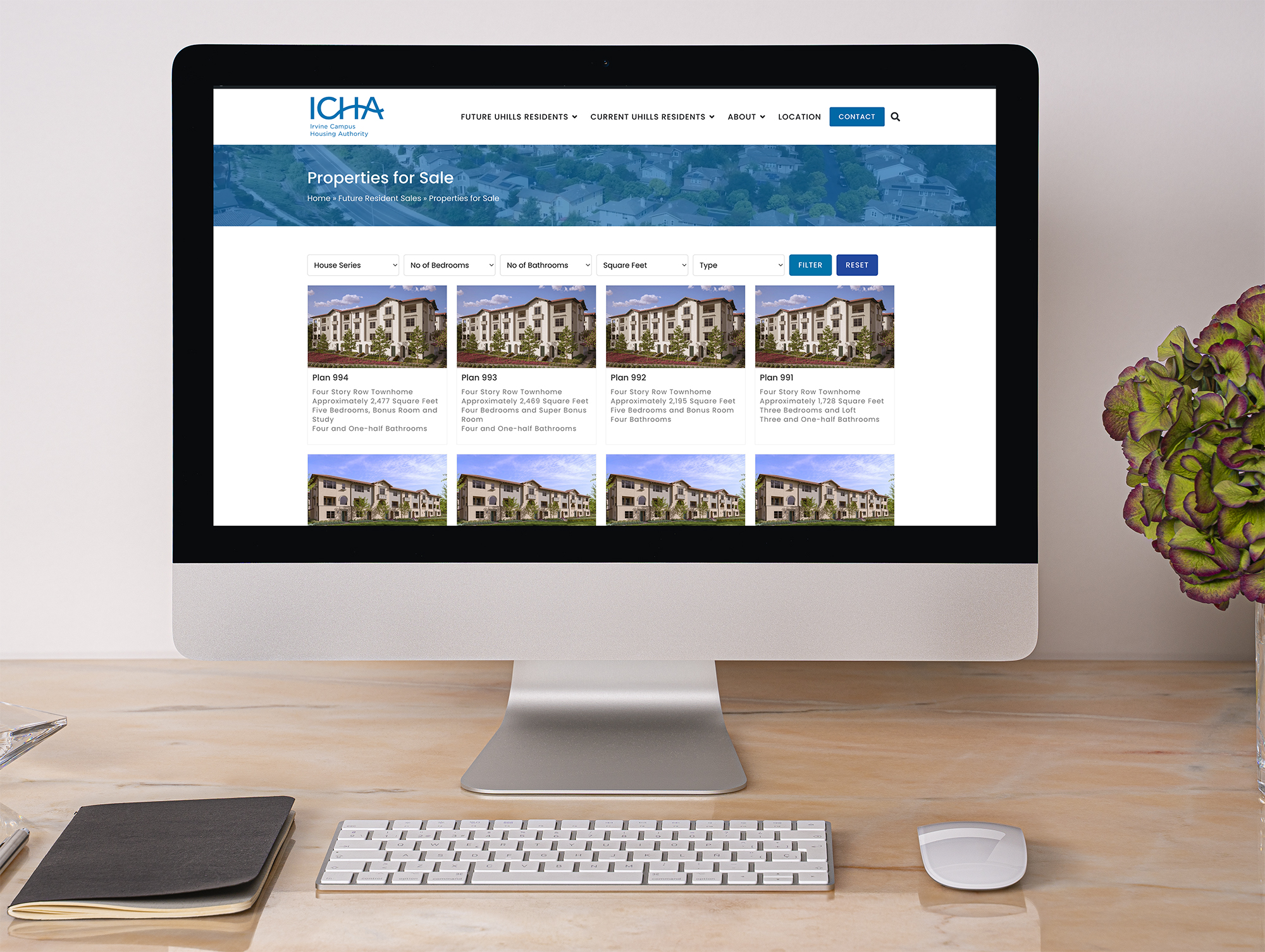 Irvine Campus Housing Authority - Web Casa Design
